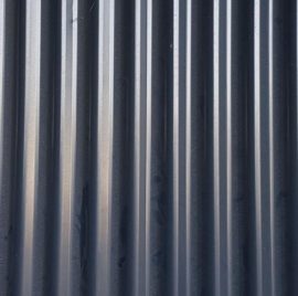 Tôle ondulée colorée - Toiture maison créole - TPG - Guadeloupe - Antilles